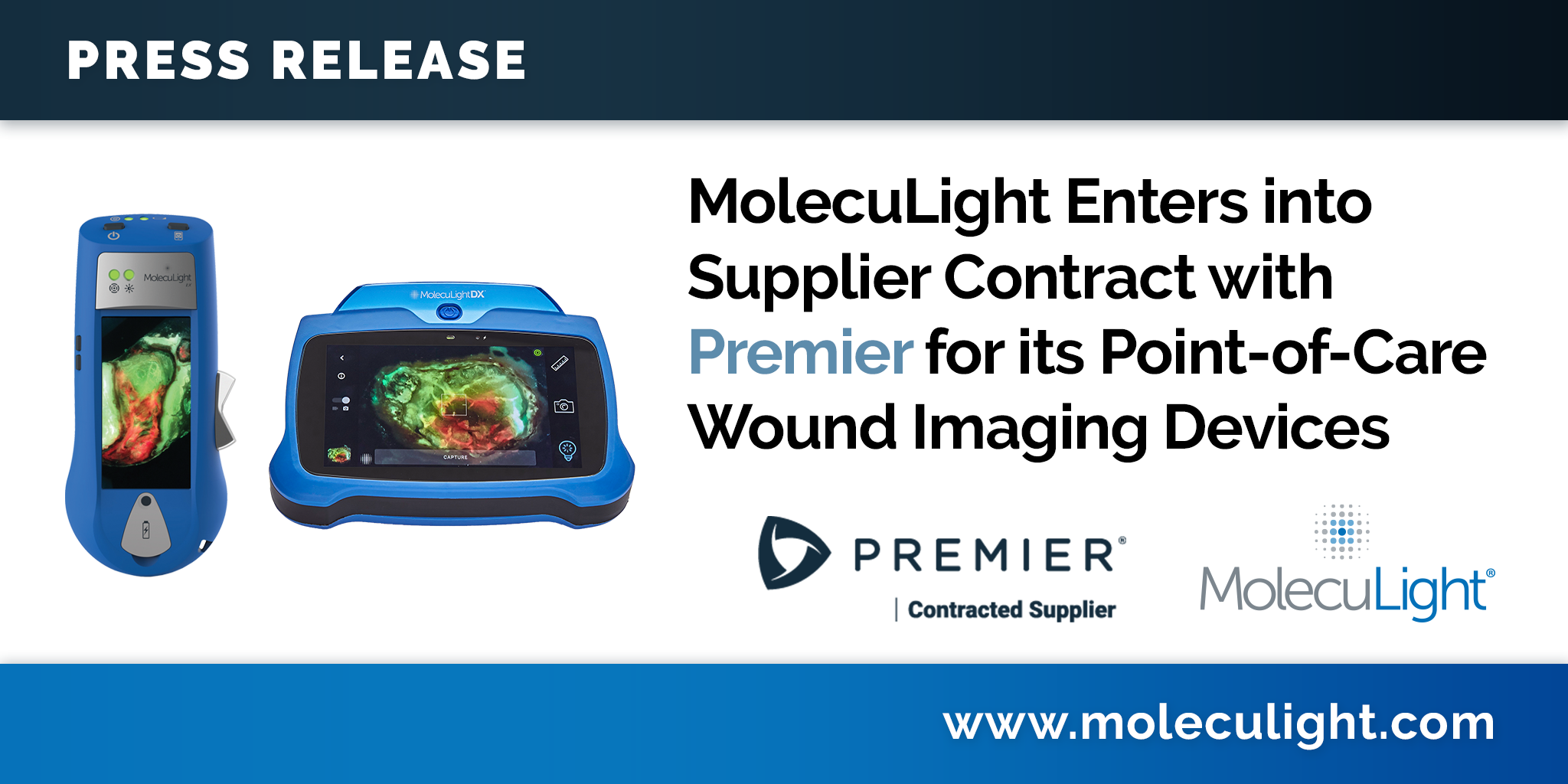 MolecuLight Awarded Point-of-Care Wound Imaging Devices Agreement with ...